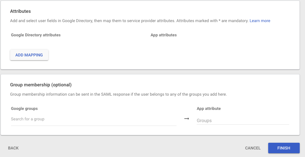 Setting up Google SSO for Persona Dashboard
