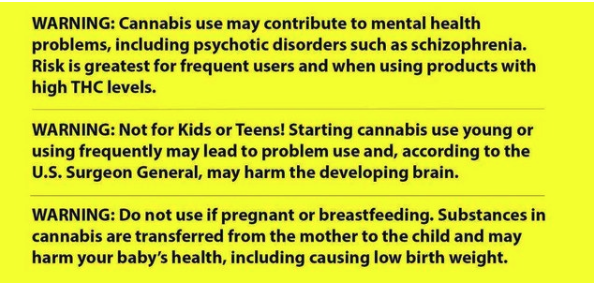 California may require labels on pot products to warn of mental health ...