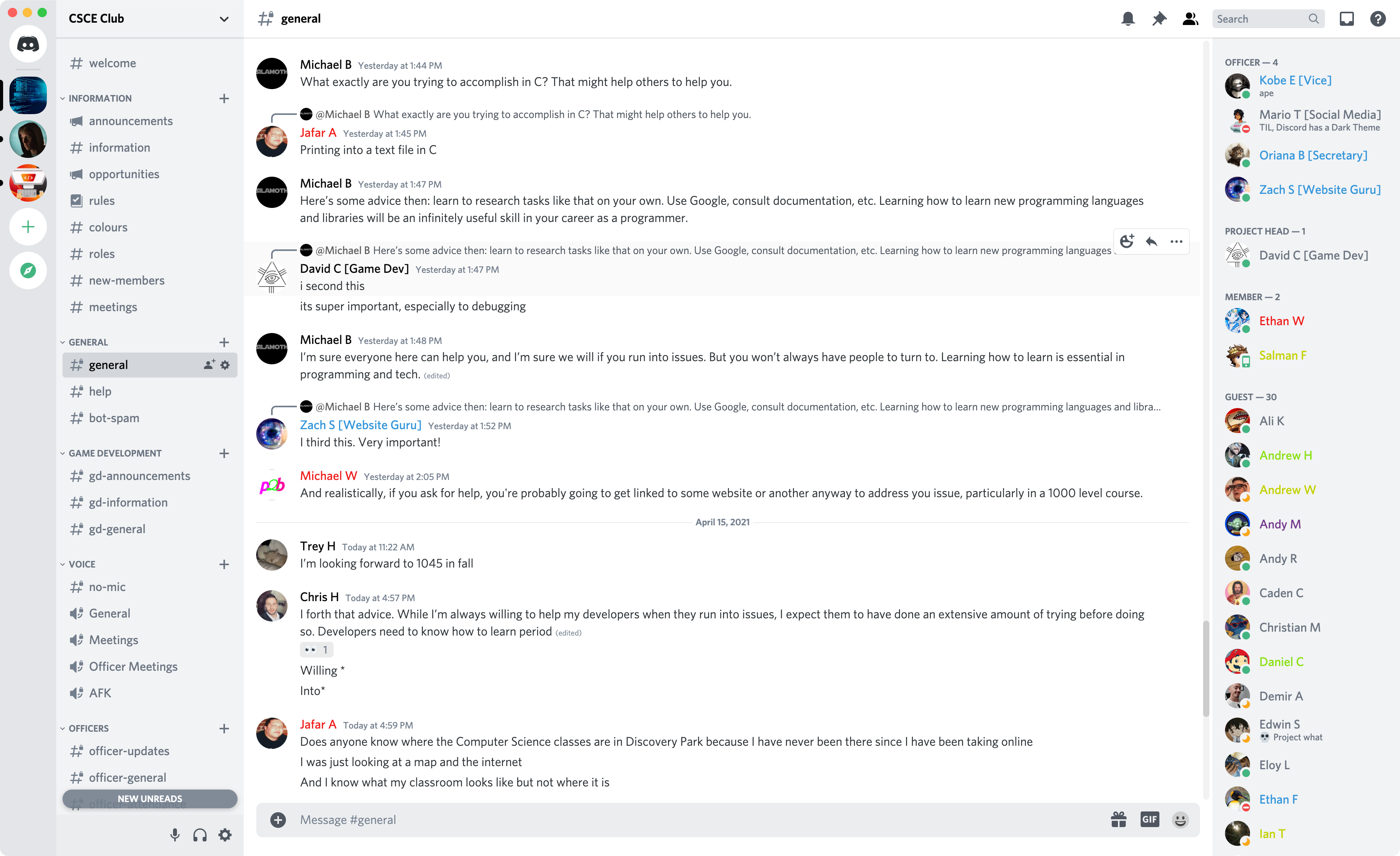 UNT Computer Science Club