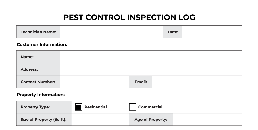 Pest Control Log Template (+Free PDF Download) | FieldRoutes