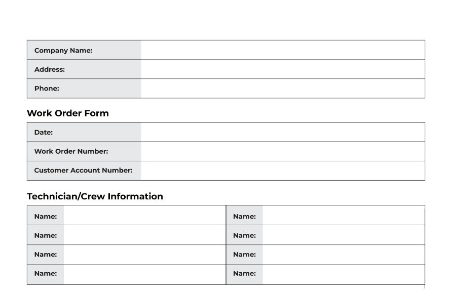 Pest Control Work Order Template (+Free PDF Download) | FieldRoutes