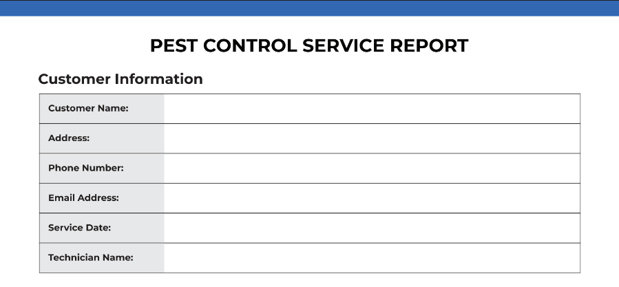 Pest Control Service Report Template (+Free PDF Download) | FieldRoutes
