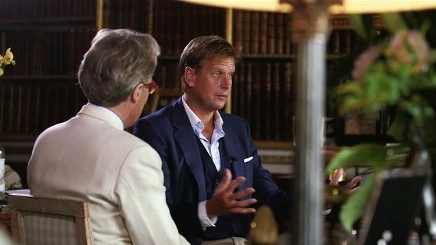 Ed Chamberlin speaks to the new Duke of Richmond | Racing