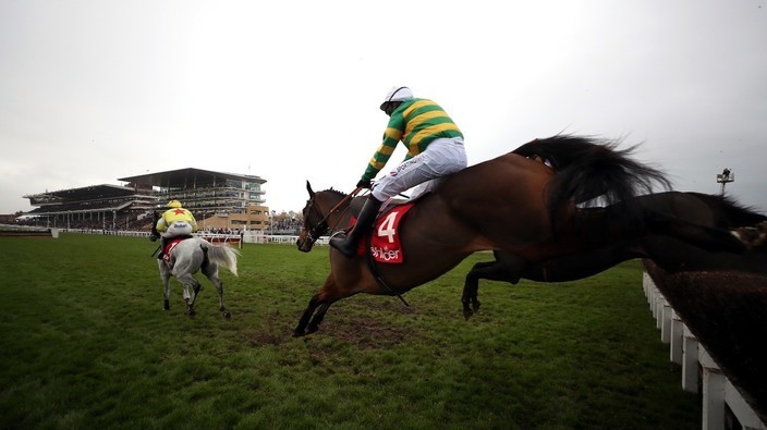 Defi Du Seuil wins thrilling four-horse race in Shloer Chase | Racing