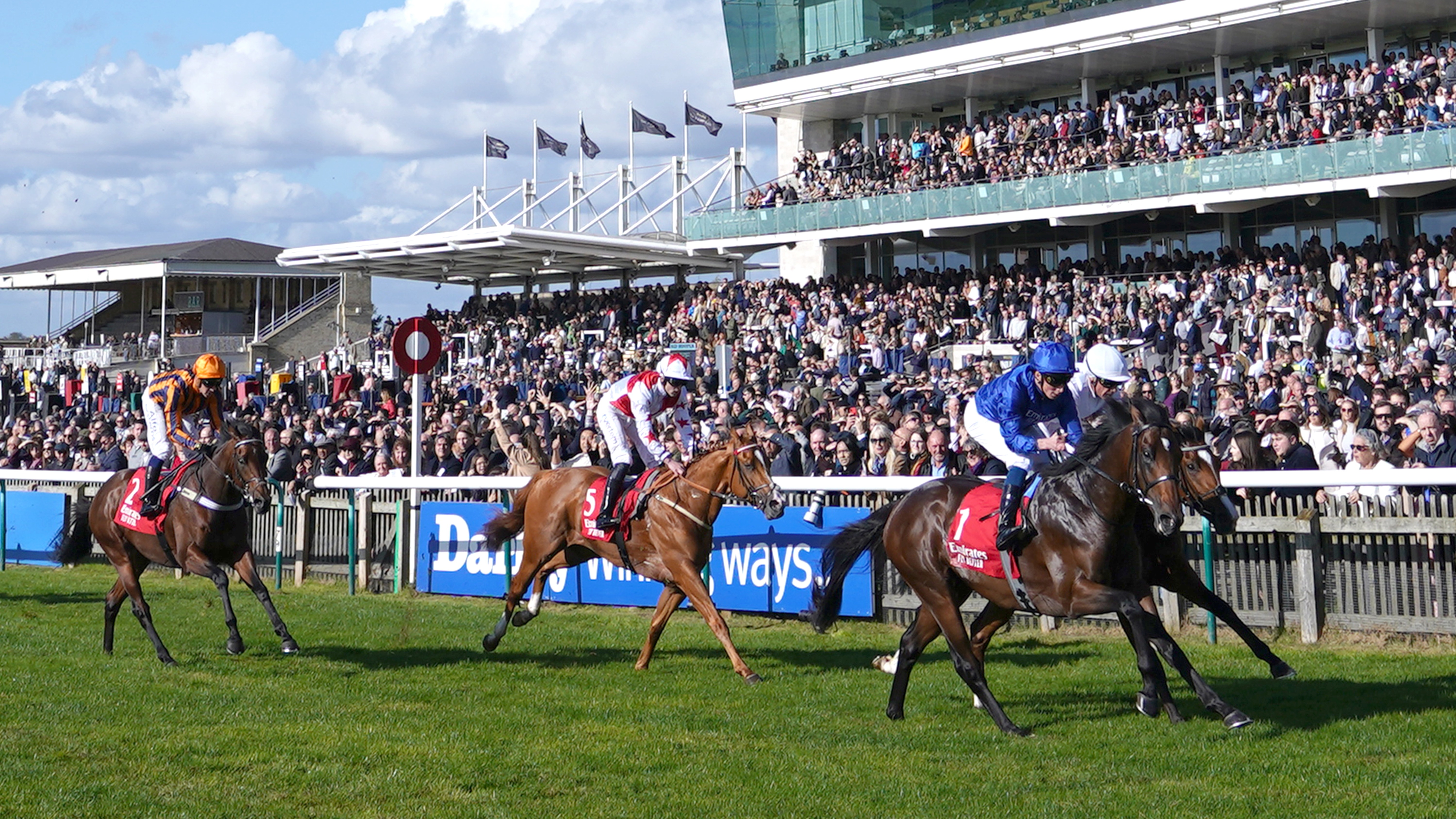 Silver Knott maintains Godolphin’s grip on Autumn Stakes | Racing