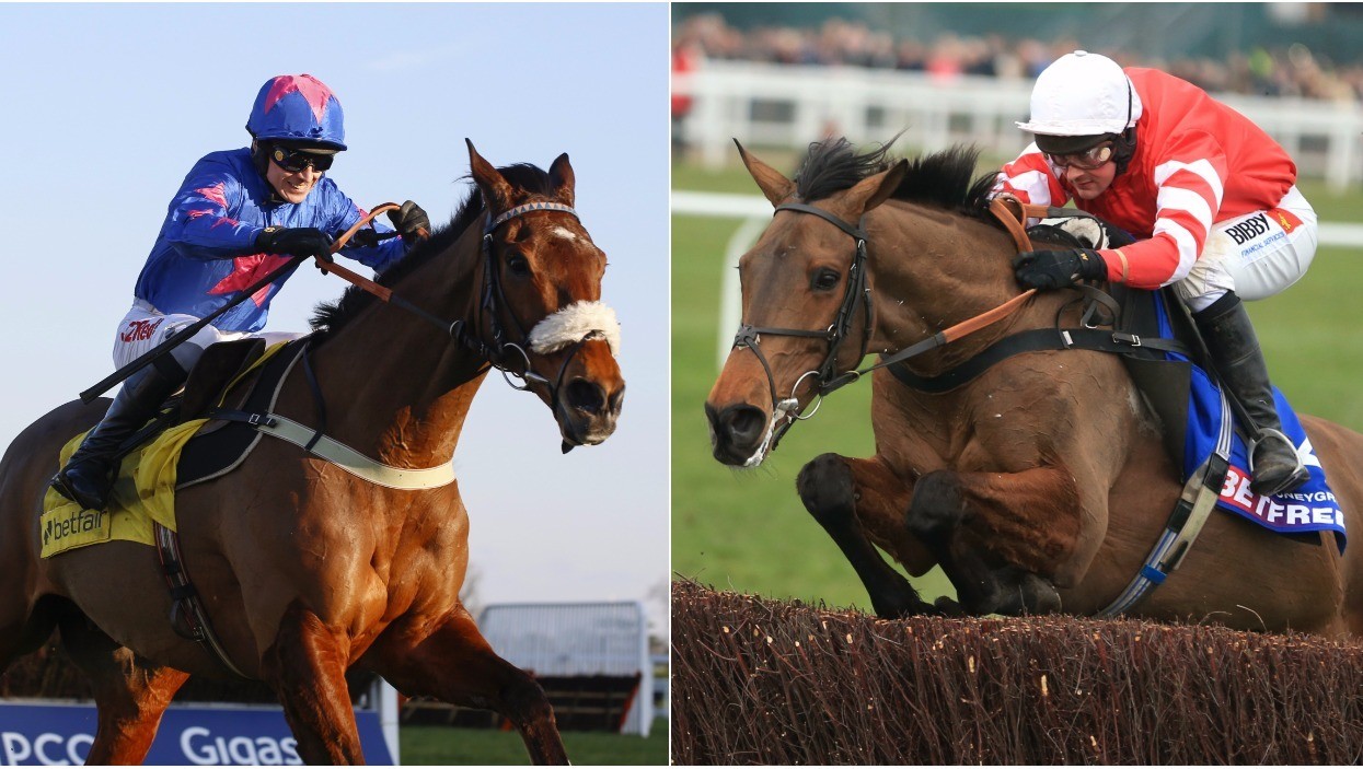 Coneygree and Cue Card to battle in the Charlie Hall Chase at Wetherby ...