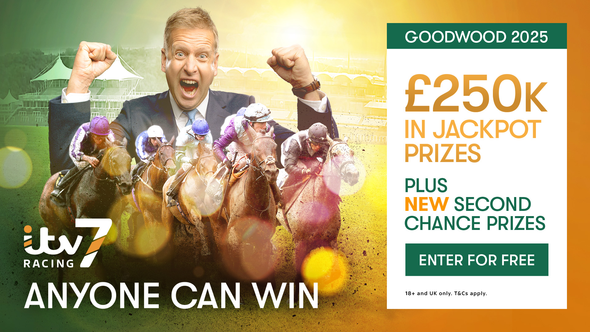 £250,000 in Jackpot Prizes on offer with ITV7 for Goodwood Festival ...