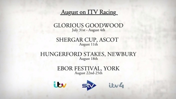 August on ITV Racing | Racing