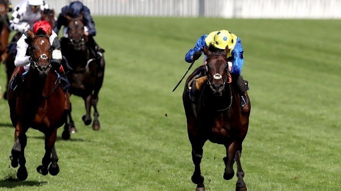 Poet's Word beats Cracksman to victory in the Prince of Wales's Stakes ...