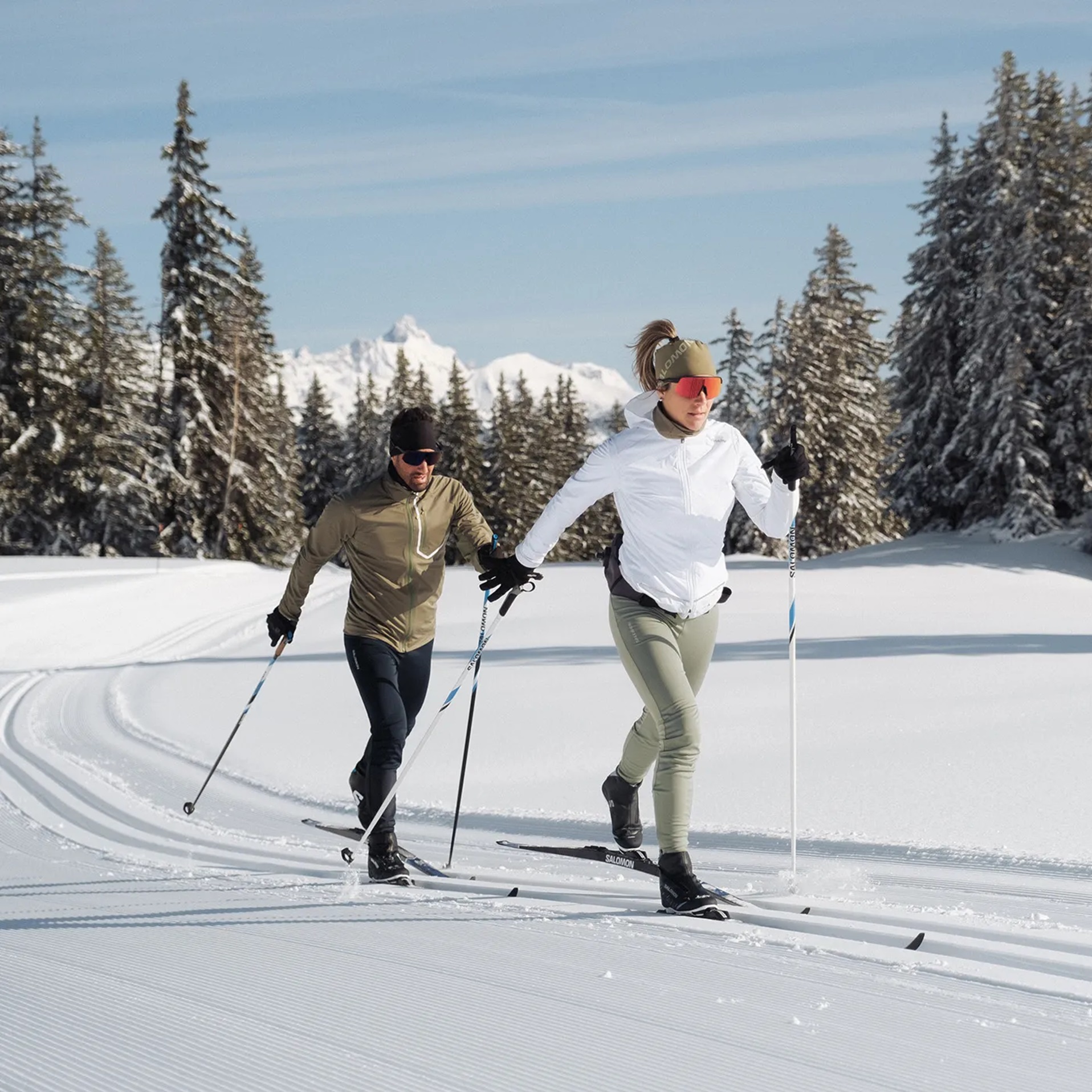 Salomon cross country ski jacket store
