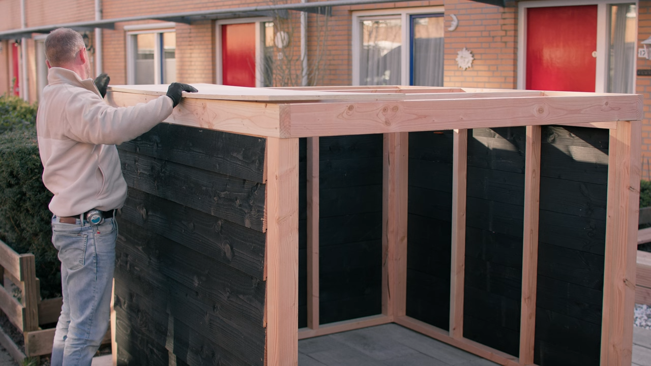 Zo maak je jouw eigen fietsenhok