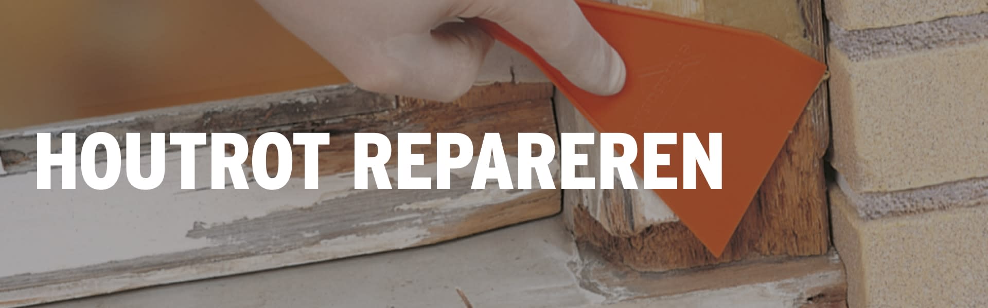Buitenkozijn houtrot reparatie | GAMMA