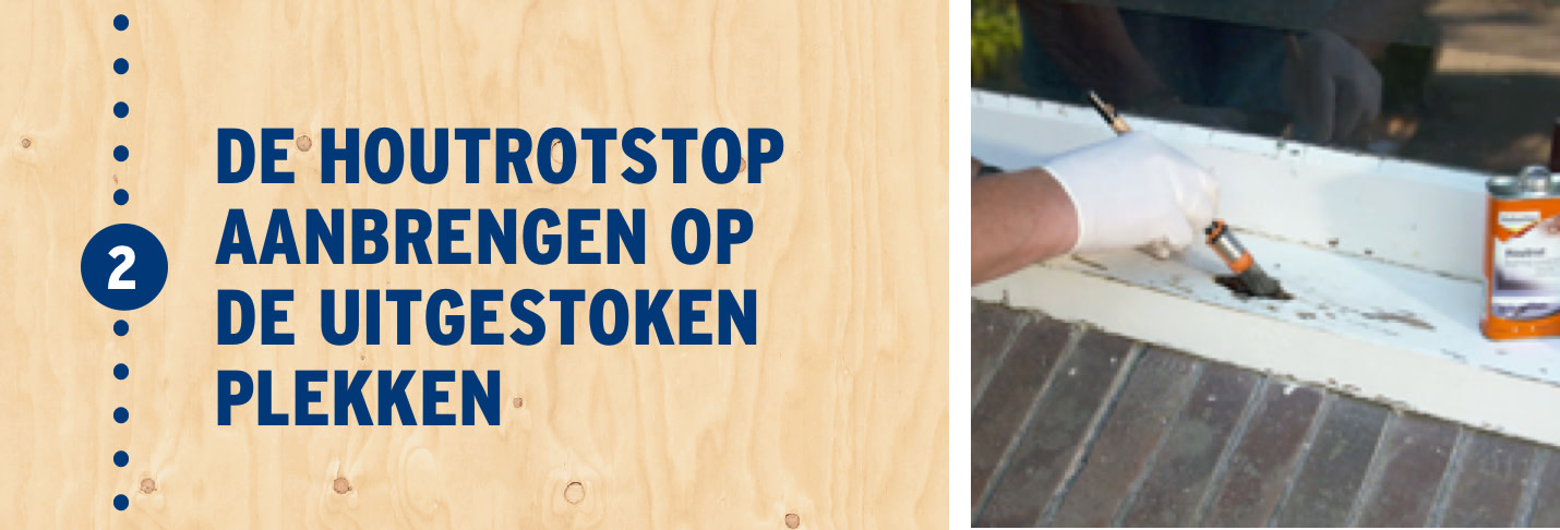 Buitenkozijn houtrot reparatie | GAMMA