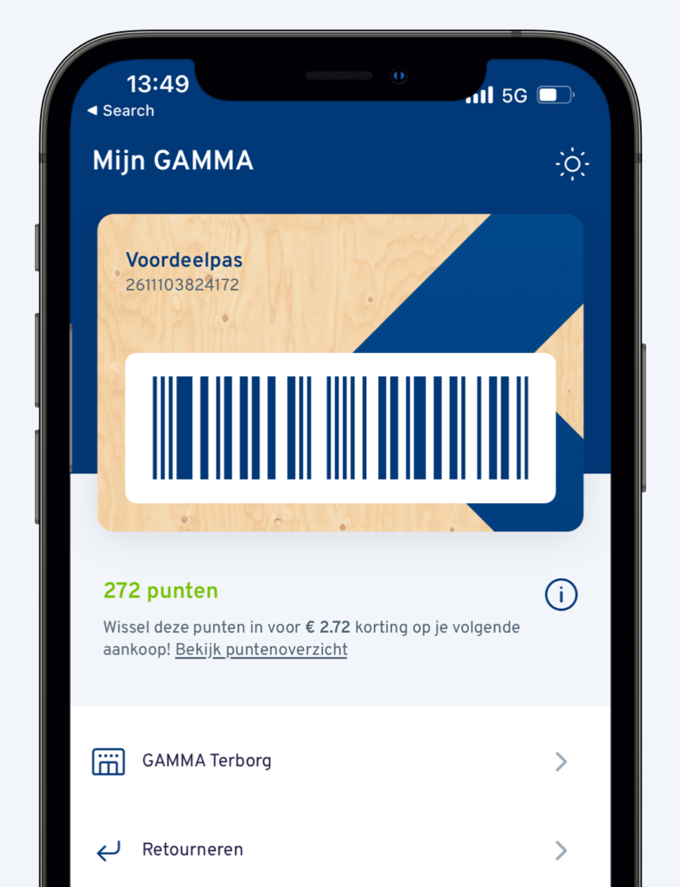 Download de GAMMA app voor IOS en Android | GAMMA
