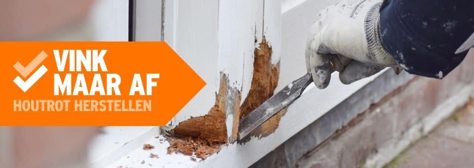 Houtrot repareren? Zo kun je je kozijn repareren | GAMMA