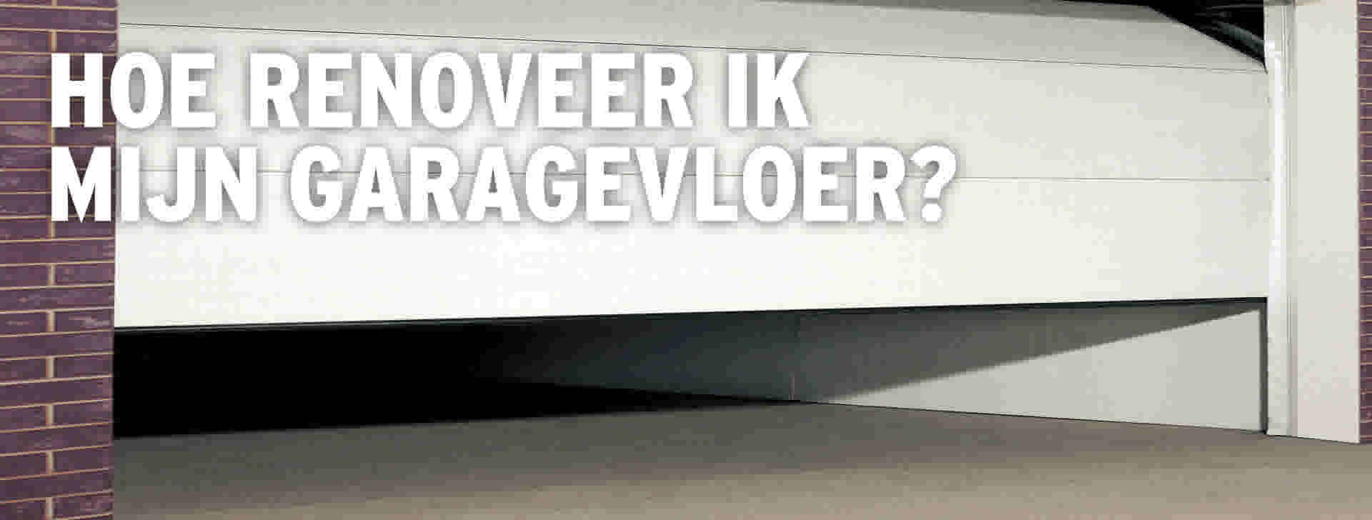 Garagevloer renoveren | GAMMA
