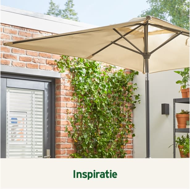 Strakke maar duurzame tuin met ruimte voor containers