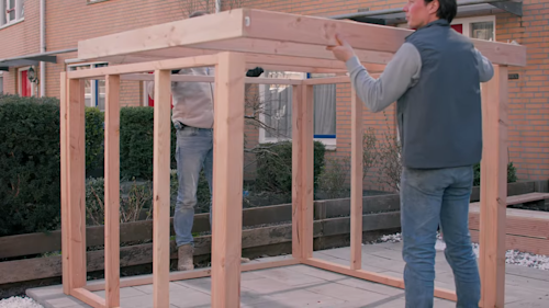 Zo maak je jouw eigen fietsenhok