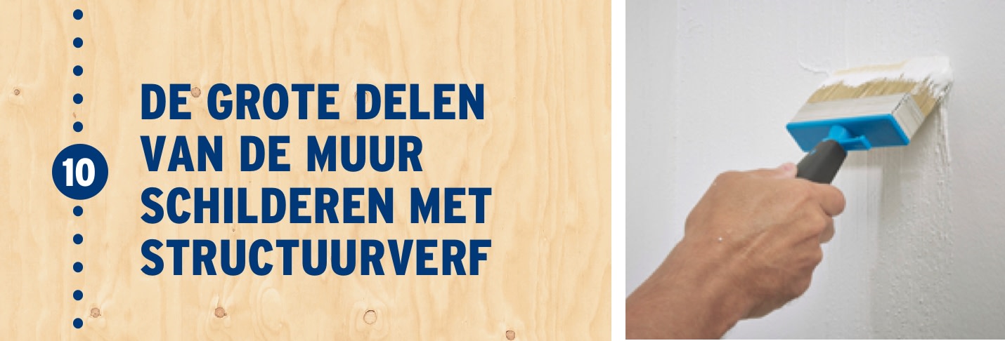 Structuurverf aanbrengen | GAMMA