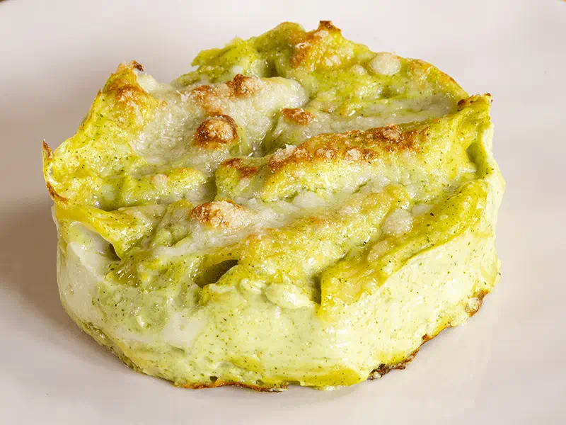 Pasta flans filled with stringy cheese | Barilla | Barilla