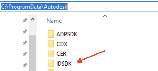 Autodesk Identity Manager crash due to incorrect folder permissions on Windows