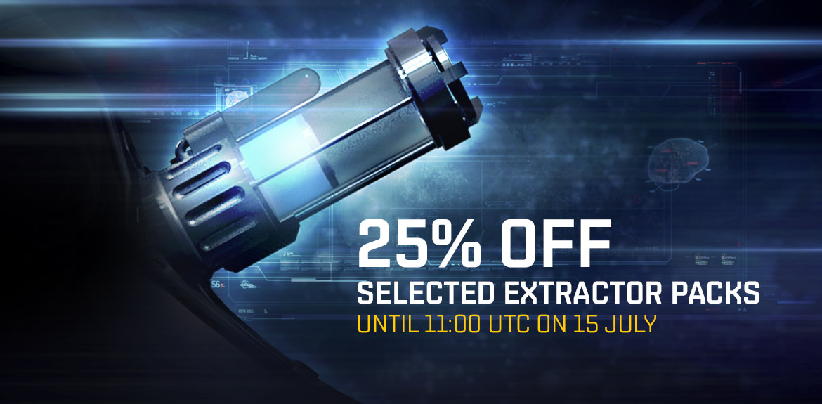 25% Off Selected Skill Extractor Packs! | EVE Online