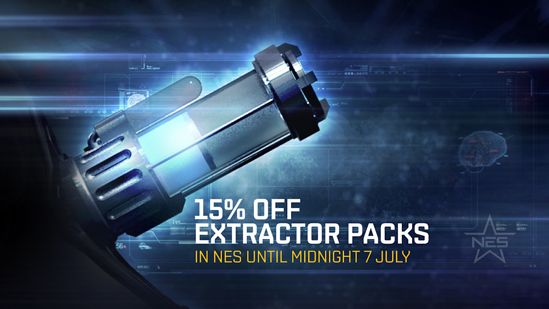 15% Off Selected Extractor Packs In The New Eden Store! | EVE Online