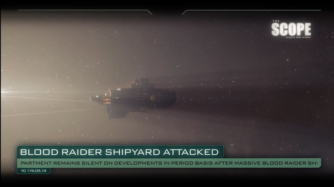 Blood Raider Shipyard Under Attack! | EVE Online