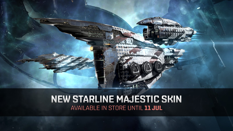 New Starline Majestic SKIN | EVE Online