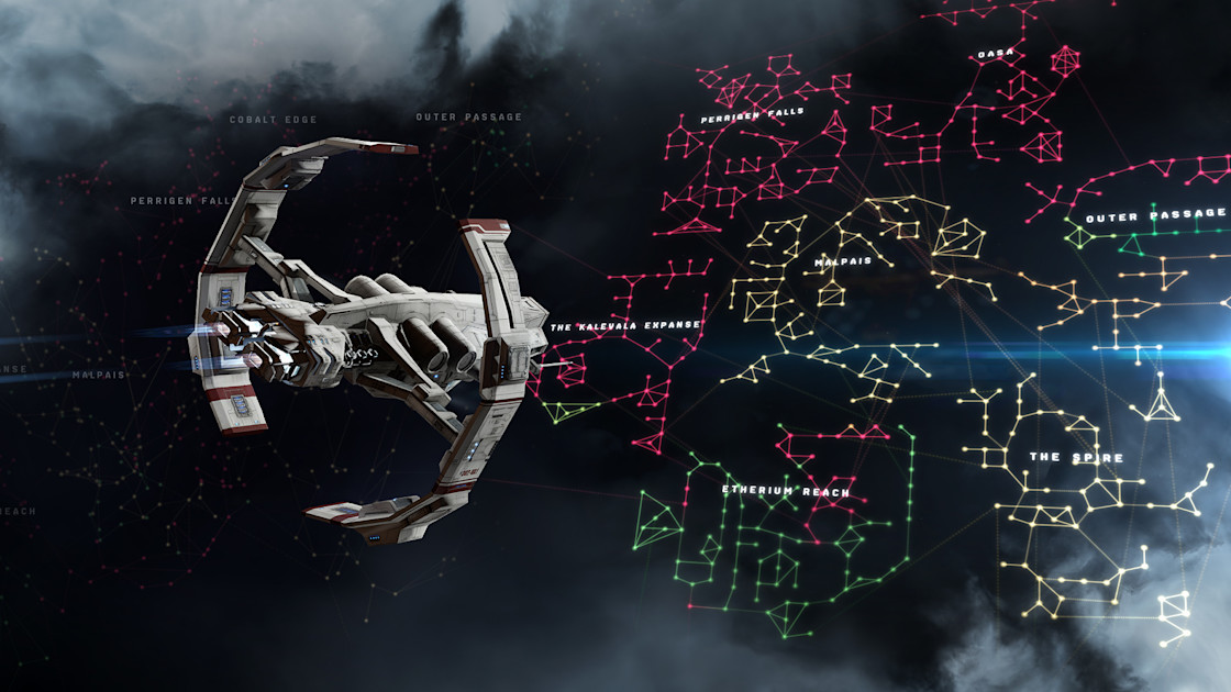2D Star Map Playtest | EVE Online