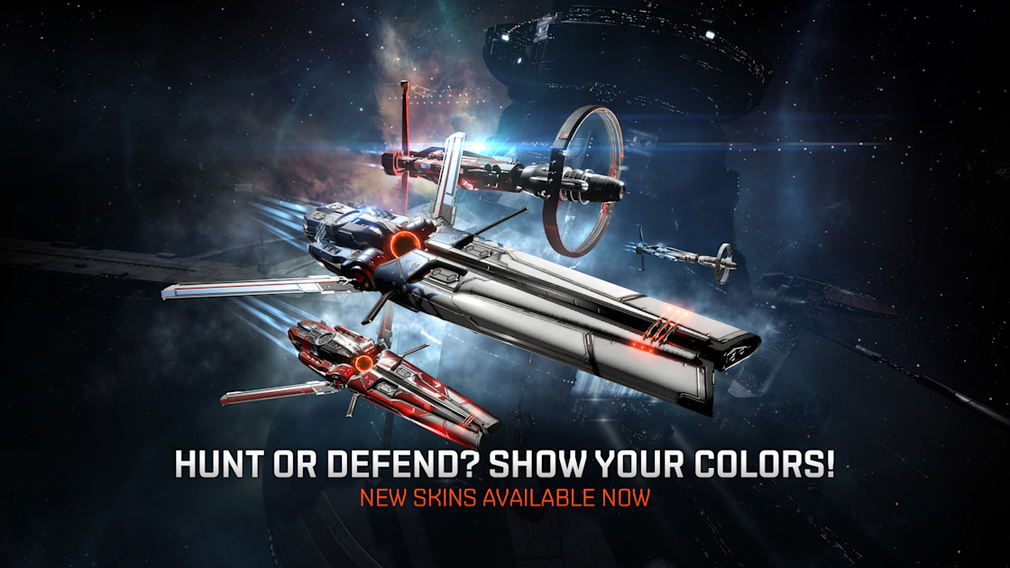 New Triglavian Hunter and Defender SKINs | EVE Online