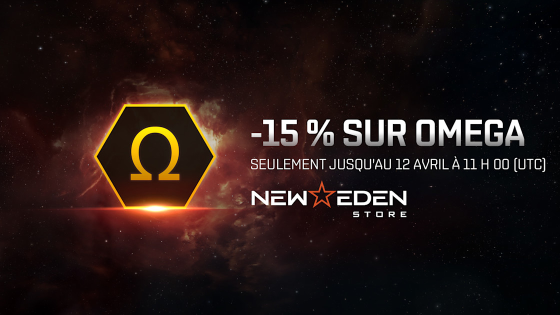 -15 % sur 30 jours d'Omega | EVE Online