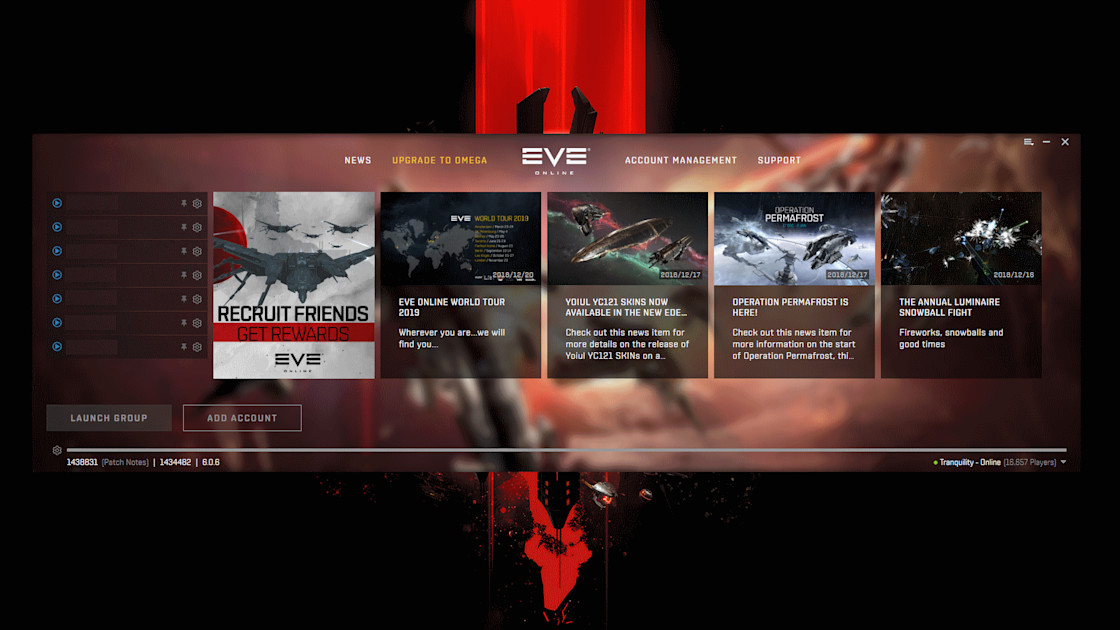 Login Issue Workaround – Beta Launcher | EVE Online