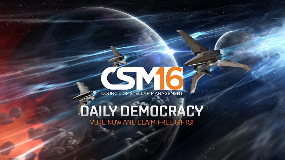 Daily Democracy - Vote in CSM 16 | EVE Online