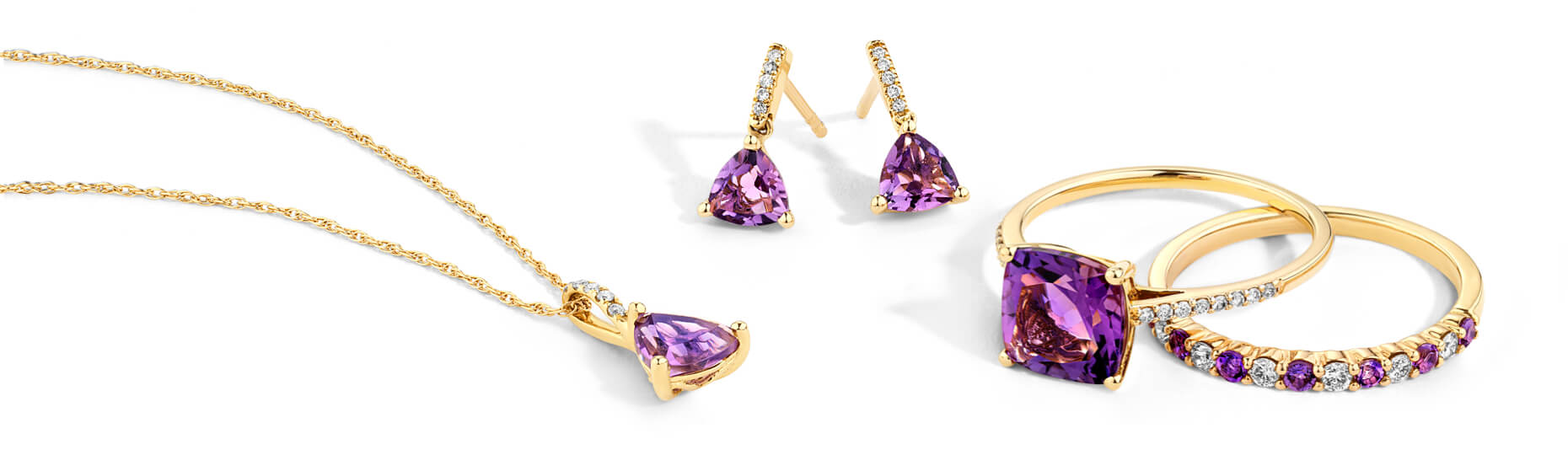 February - Amethyst Birthstone Jewellery at Michael Hill NZ