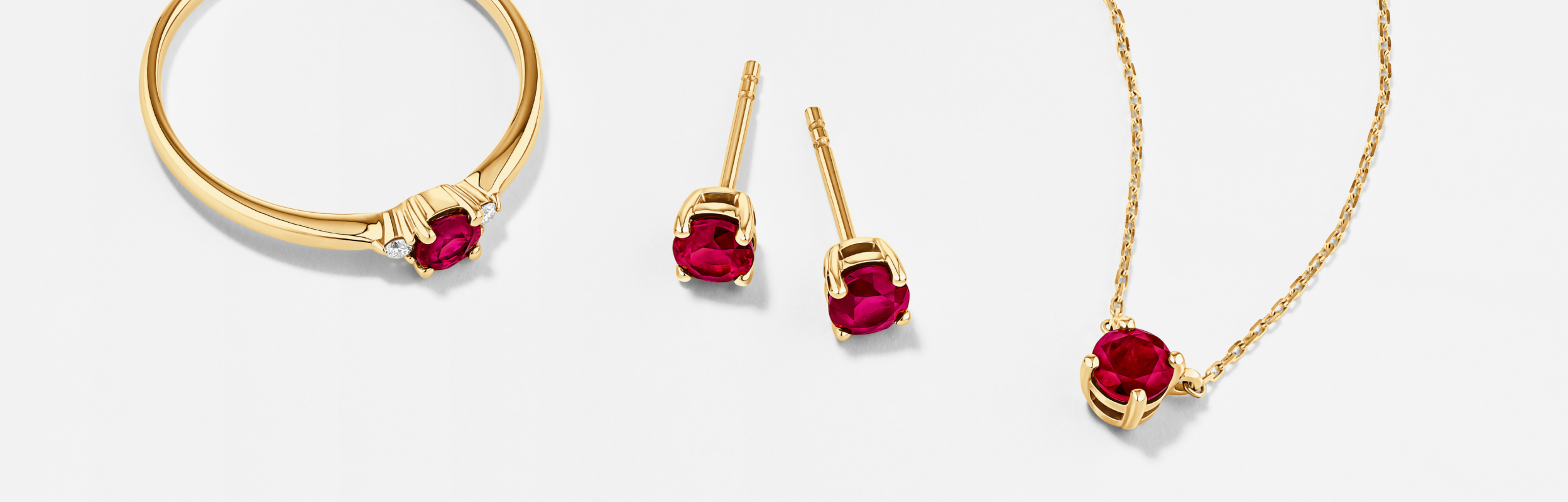 Ruby Jewellery | Ruby Necklaces, Earrings & Bracelets at Michael Hill ...