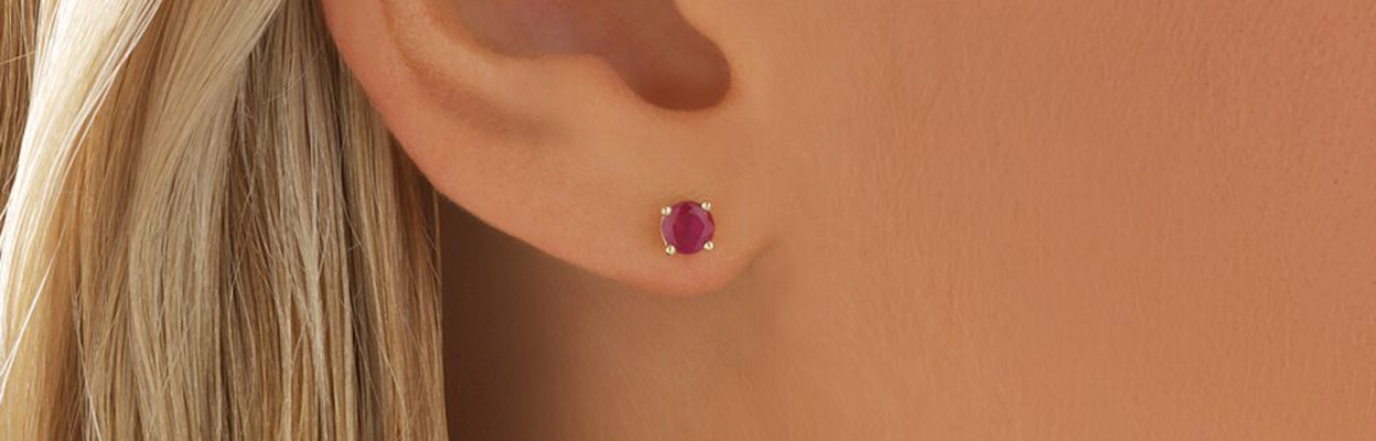 Red Stone Earrings at Michael Hill Australia