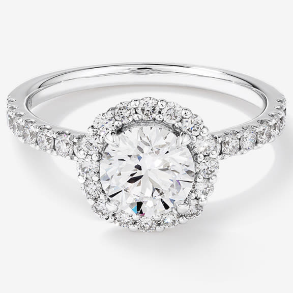 Hidden Halo Engagement Rings at Michael Hill Australia