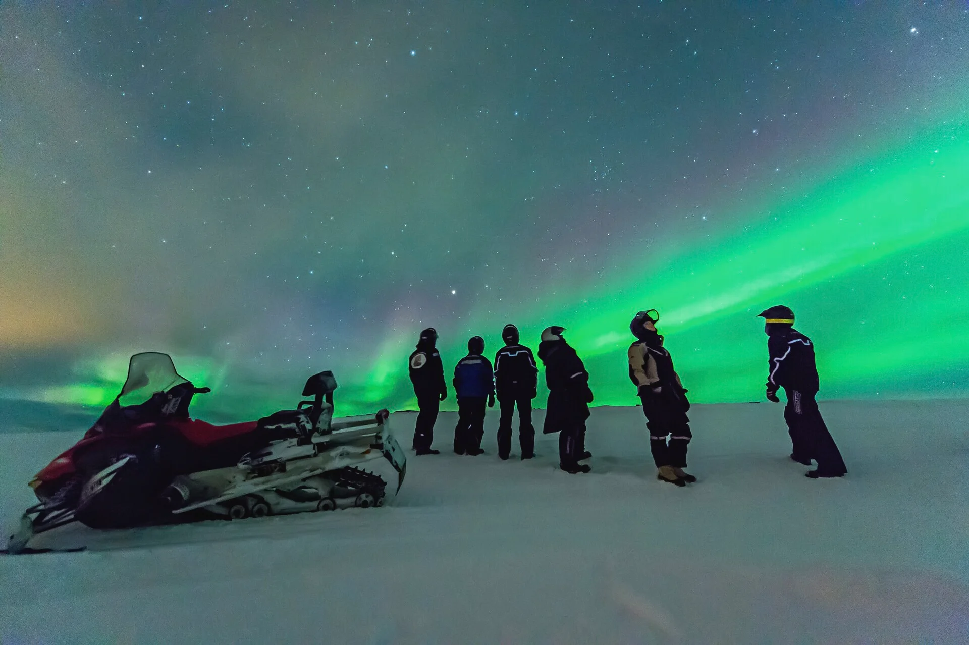 Snowmobile Trip in the Polar Night | Norway Excursion | Hurtigruten AU