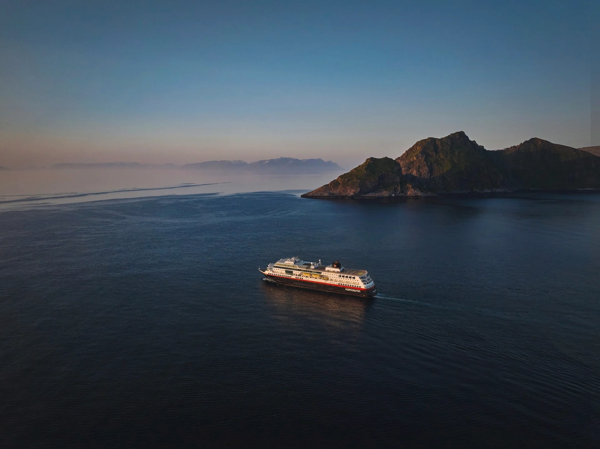 Arrival and departure information for the North Cape Line voyages ...