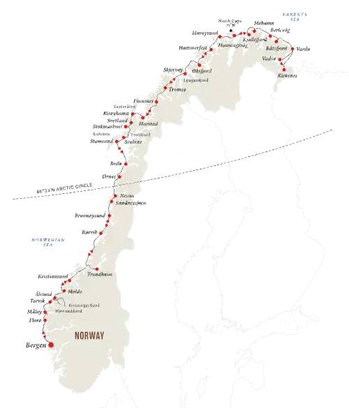 The Coastal Express | Hurtigruten UK