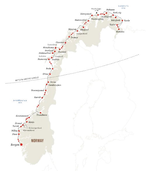 The Coastal Express | Hurtigruten US