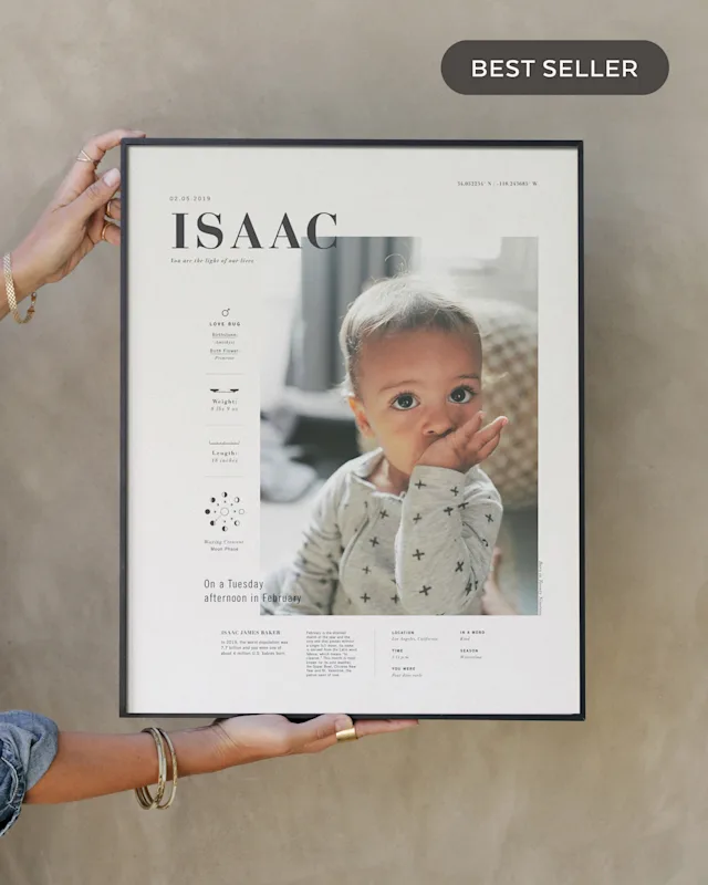 Birth Stat | Signature Art Print | Still Novel | Still Novel