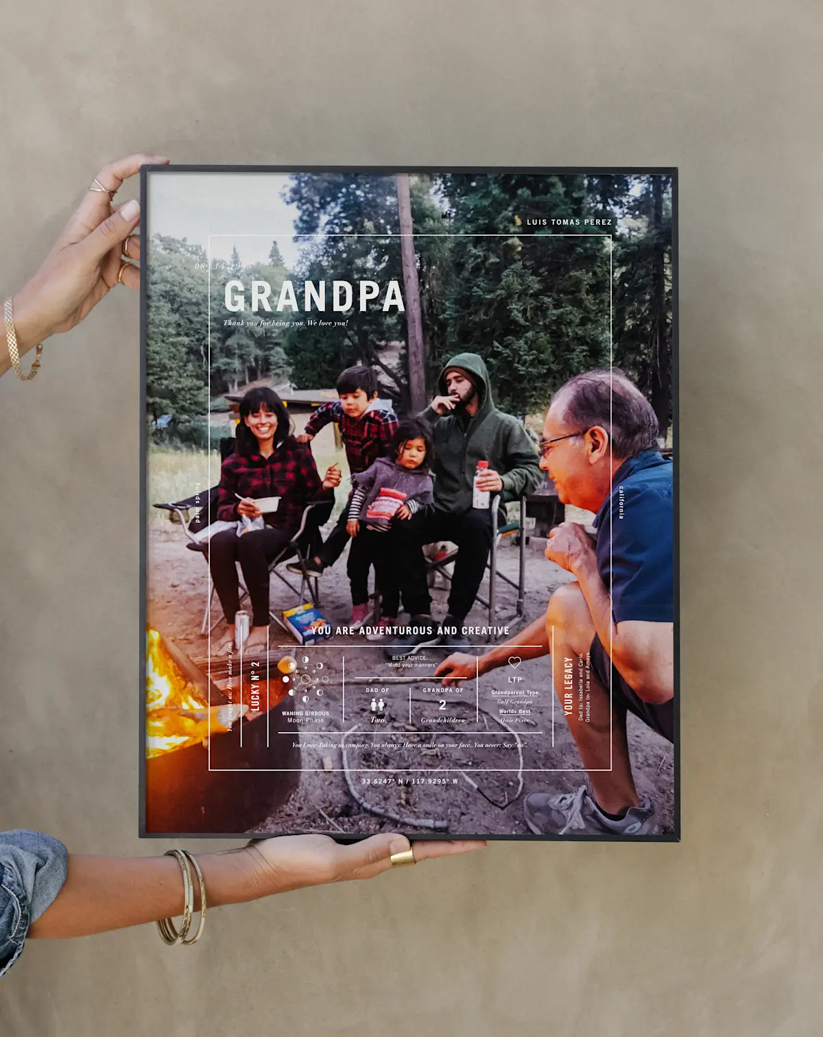 Grandpa | Signature Art Print | Still Novel