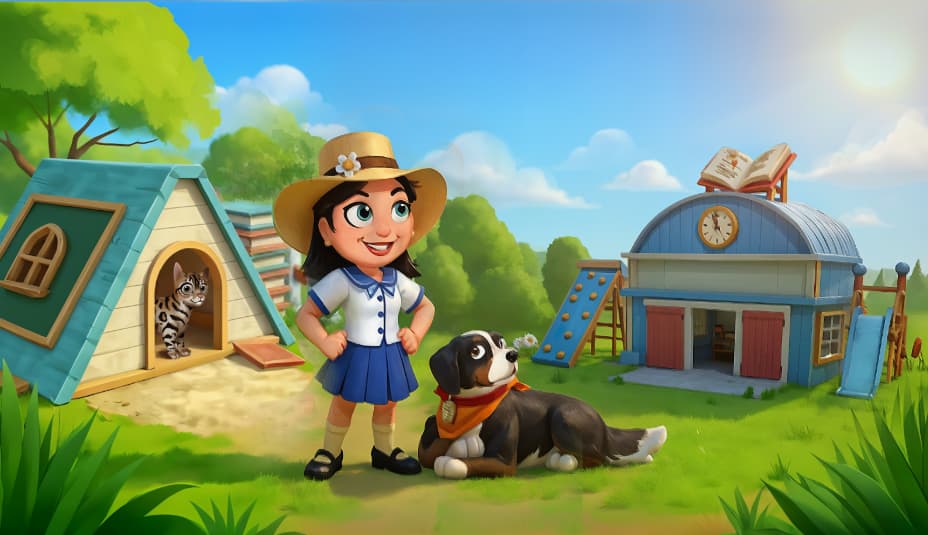 Back to School Fest | Zynga Farmville2 Country Escape Webstore