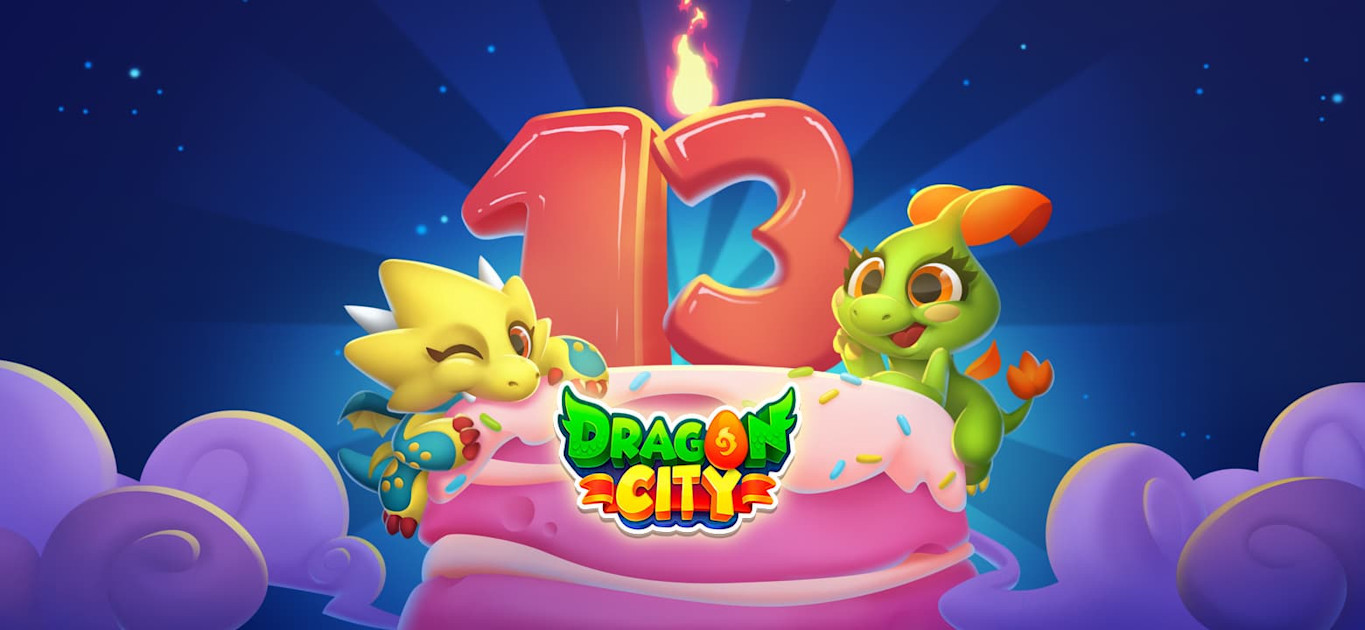 ¡VEN A CELEBRAR EL 13º CUMPLEAÑOS DE DRAGON CITY! | Dragon City ...