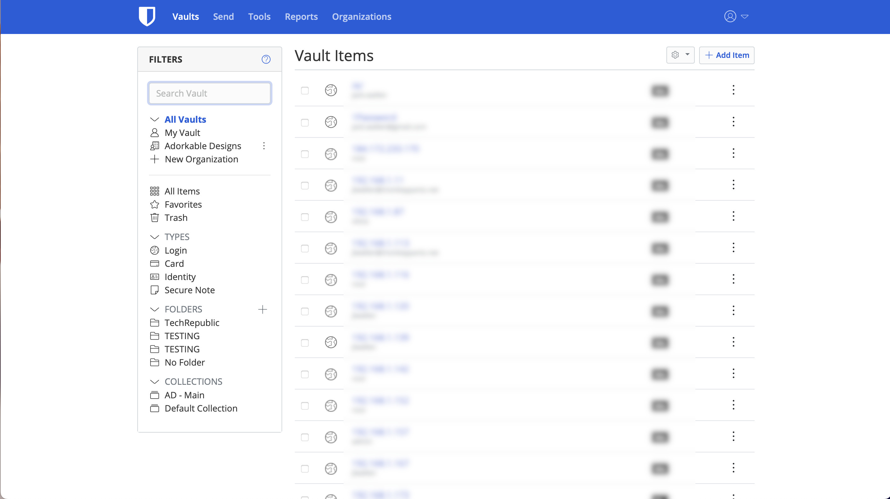 An introduction to the Bitwarden Web UI | Bitwarden Blog