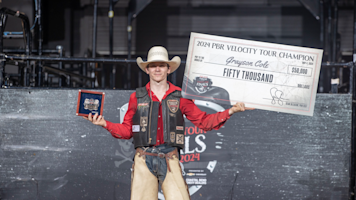 Grayson Cole crowned 2024 PBR Pendleton Whisky Velocity Tour Champion ...
