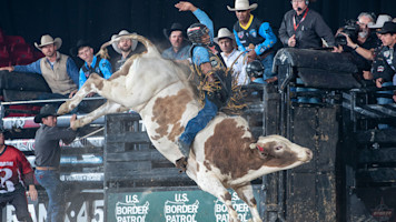 Perfect Cassio Dias wins PBR Stockyards Showcase at Cowtown Coliseum ...