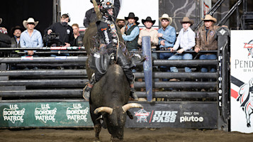 Coy Robbins taking on PBR Pendleton Whisky Velocity Tour with World ...